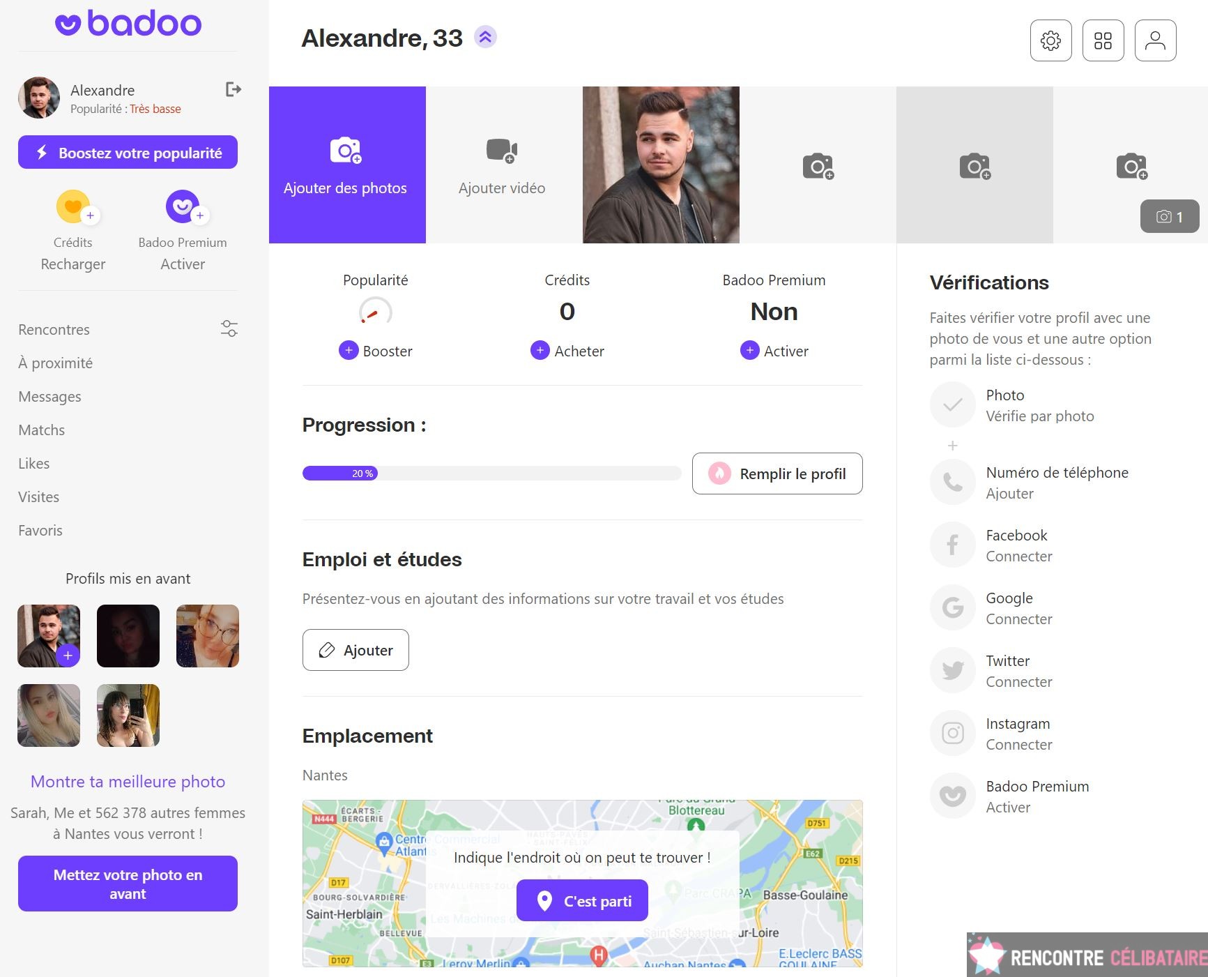 Badoo Gratuit : l'astuce pour utiliser Badoo Premium Sans Payer