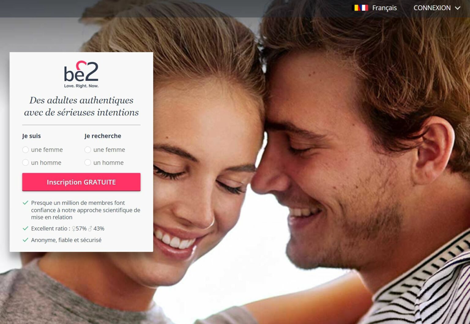 Les sites de rencontres pour la Belgique Francophone