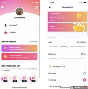 Fruitz : avis sur l'appli qui vous fait croquer la vie à pleines dents