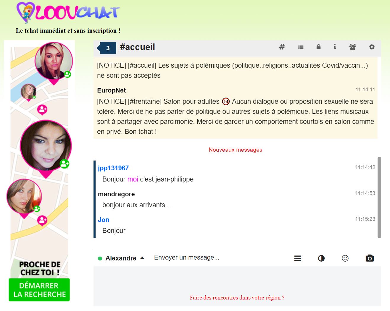 Les sites de rencontres gratuits sans création de compte